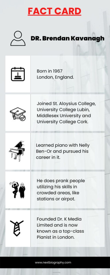 Brendan Kavanagh Pianist Biography, Wife, Net Worth, Blind