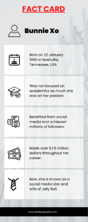 Bunnie Xo Age, Kids, Wiki, Husband Jelly Roll, Net Worth